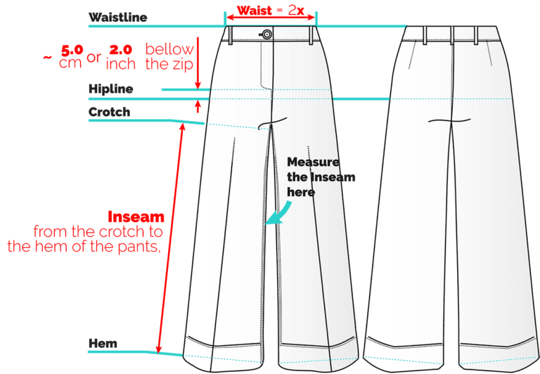 How to measure pants inseam: A clear explanation - SizeSense.ai
