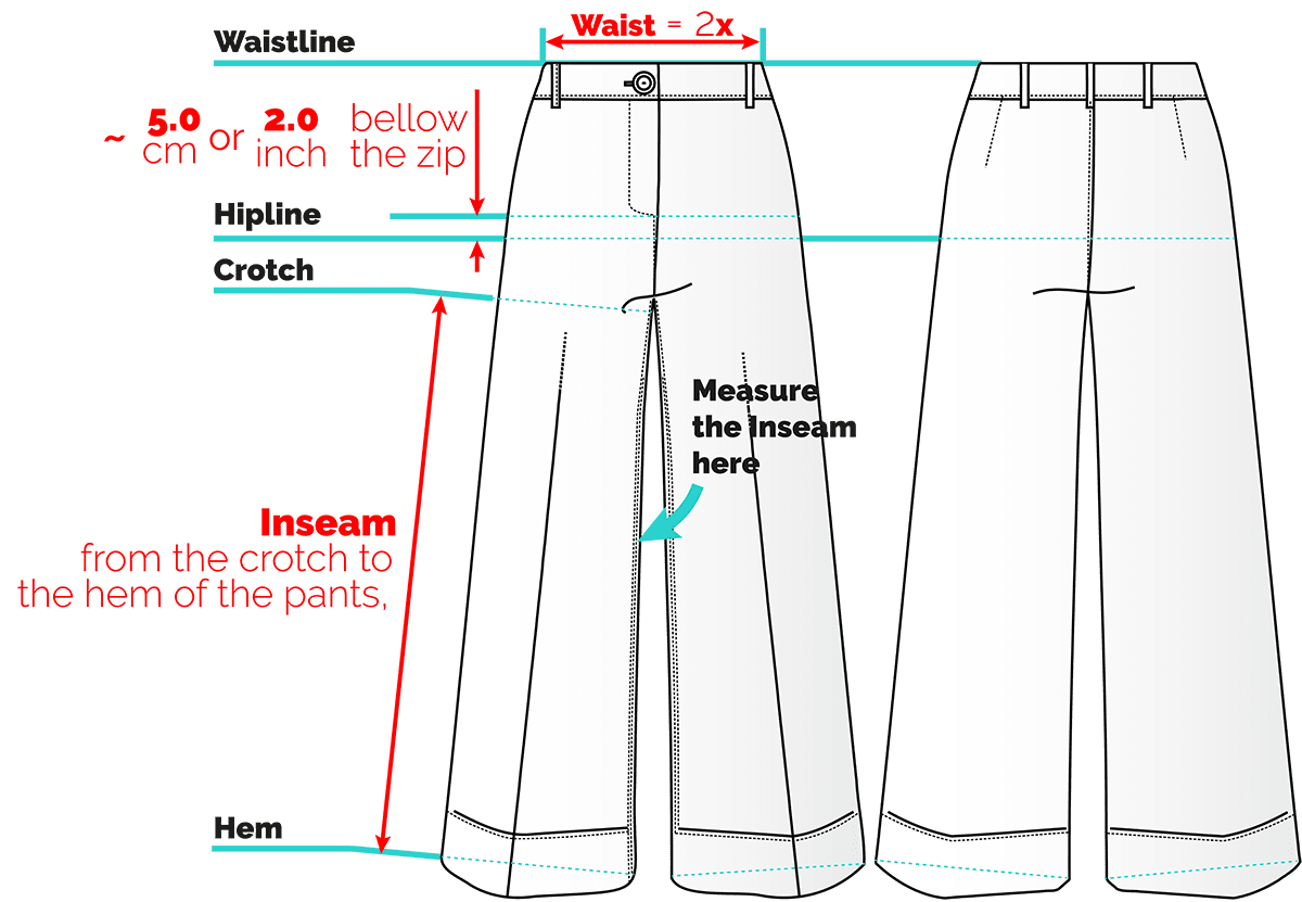 How to measure pants inseam: A clear explanation - SizeSense.ai